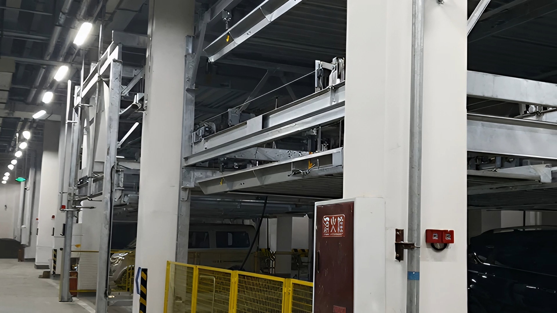 ...二层家用机械立体车库选购 升降横移机械式立体停车设备租赁 全智能...