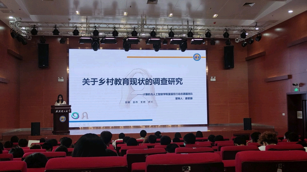 【武理三下乡社会实践团队答辩】记录大二的第一次答辩～