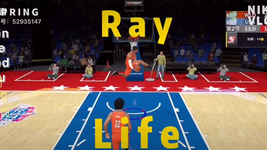 NBA2K21手游 mc模式随手玩儿