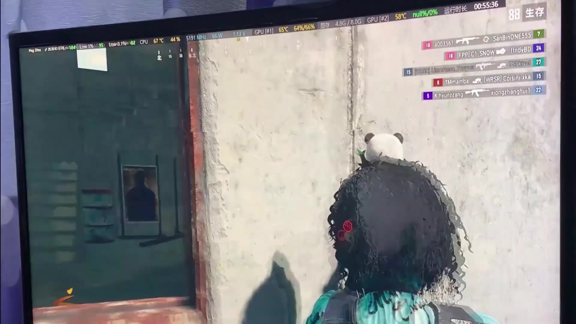 9700x带2060S绝地求生PUBG吃鸡萨诺自闭城的表现_PUBG