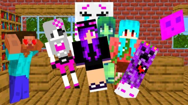 我的世界MC动画:酿造美女挑战