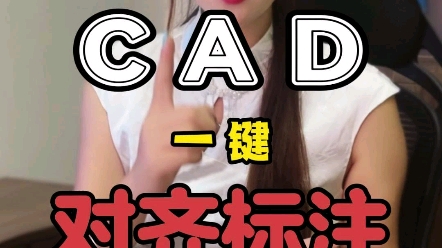 一键对齐柜子标注的方法#全屋定制设计#CAD快捷键#CAD命令#平面...