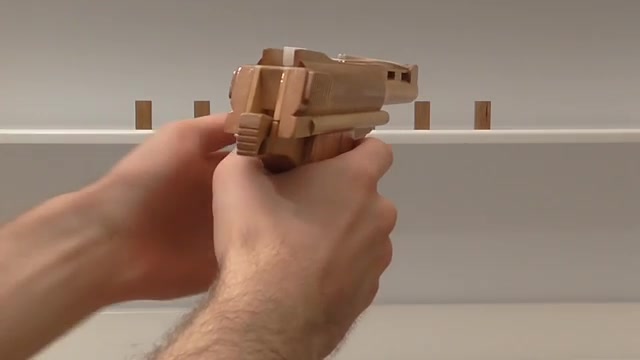 木工手工制作皮筋枪、木枪、怀旧玩具、手工DIY模型枪,软弹枪、创意...
