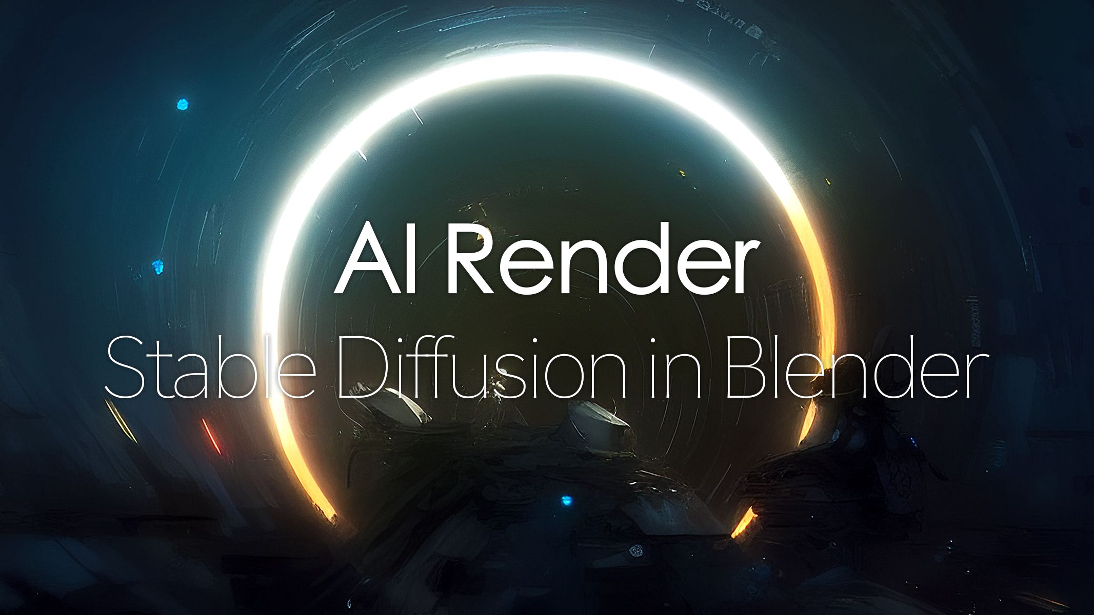 Blender智能渲染插件 AI Render V1.1.0 + 使用教程