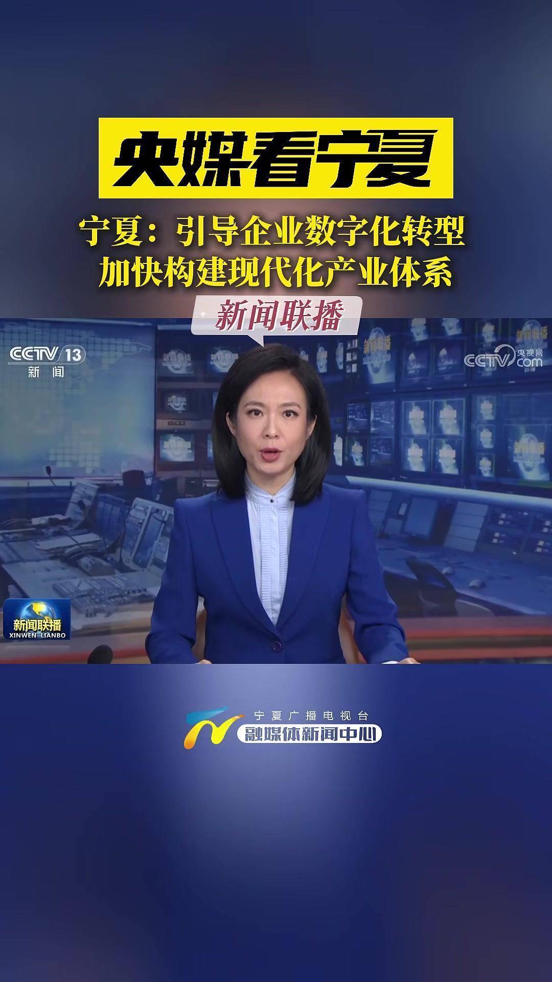 央媒看宁夏|宁夏:引导企业数字化转型加快构建现代化产业体系#宁夏