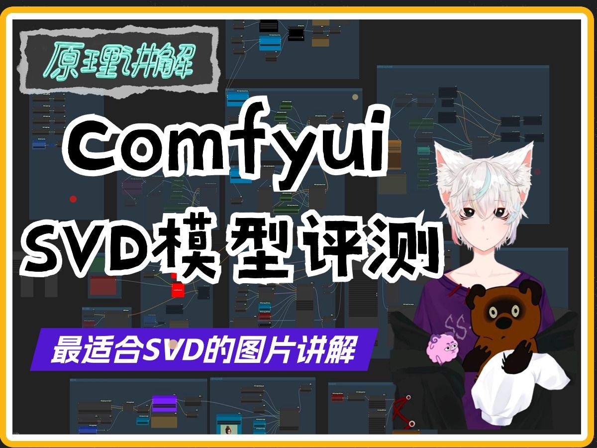 Comfyui系列视频第13期:SVD到底怎么用,什么样的角度最适合SVD的...