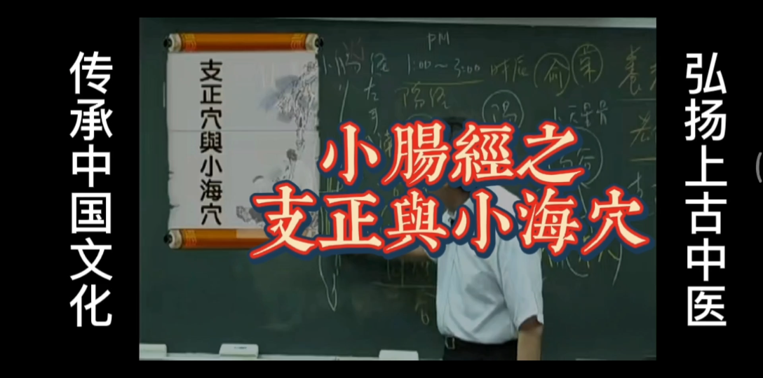 倪海厦《人纪》手太阳小肠经十九穴道之支正穴与小海穴