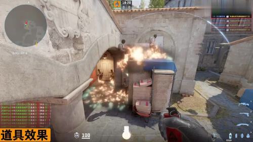 CSGO战术教学:B区死点双烧火,职业选手都在用的回防套路