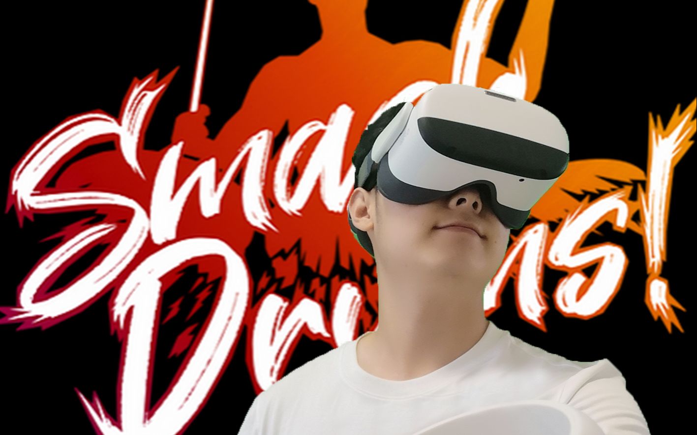 Pico neo3: Smash Drums(激燃快鼓)超越节奏光剑的VR神作!_音游热门...