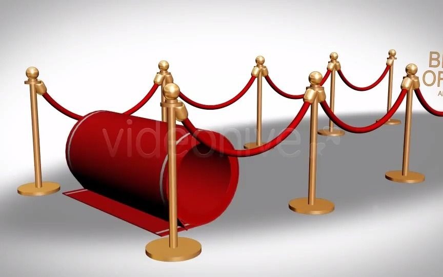 AE模板-3D好莱坞电影音乐奥斯卡红毯星光大道(3684)