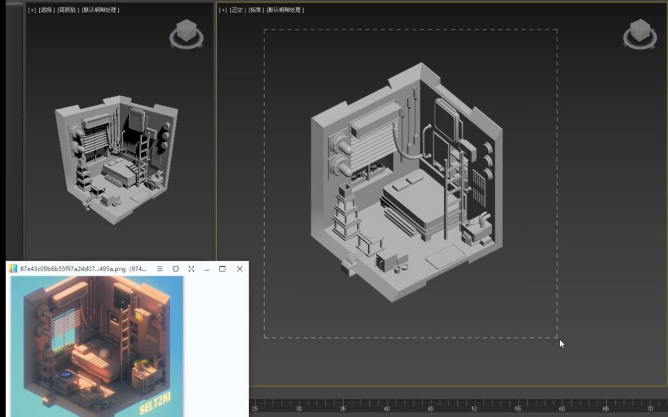 室内场景建模,零基础新手入门max必学基础教程