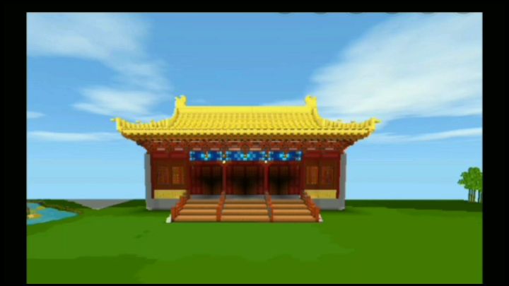 #迷你世界建筑#迷你世界古风建筑#迷你世界古风中型宫殿