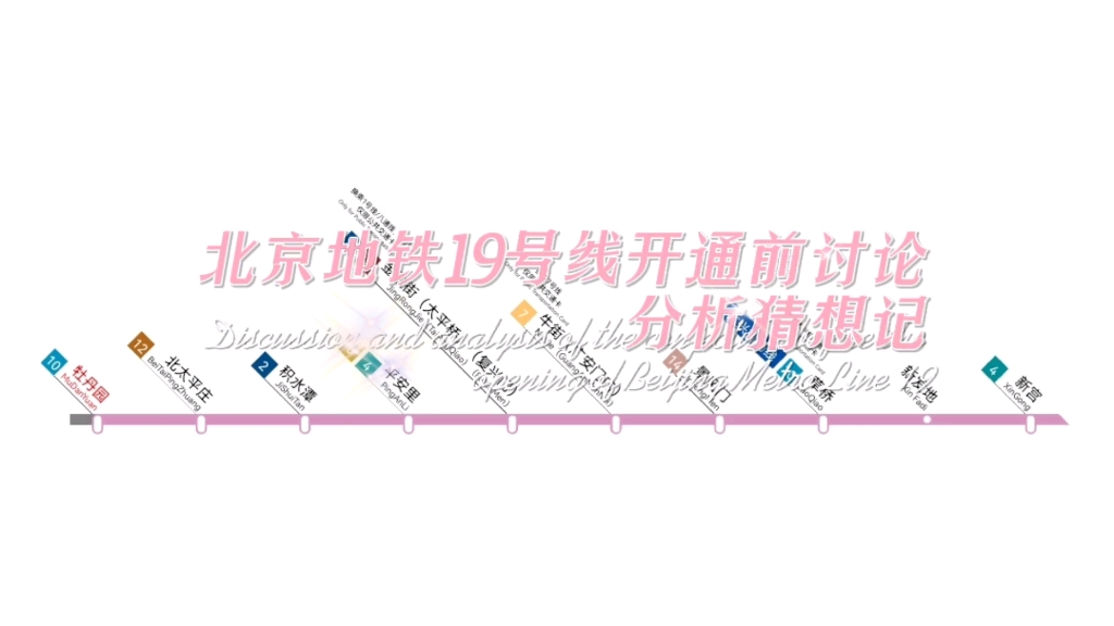 北京地铁19号线开通前讨论分析猜想记第一季 第九集 解释为什么北京...