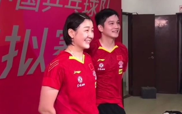 看樊振东的直男式回答,陈梦差点没憋住