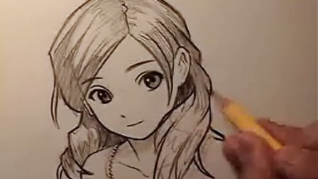 4种动漫人物发型基本画法