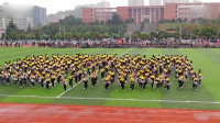 中小学生运动会,开幕式的啦啦操,运动员们热血沸腾!