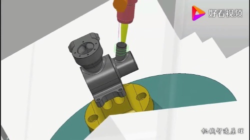 精湛的五轴加工技术,师傅编程的功力让人很佩服!