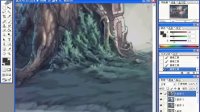 原画教程 场景上色 概念设计 原画设计 动漫绘制视频教程 ps手绘教程
