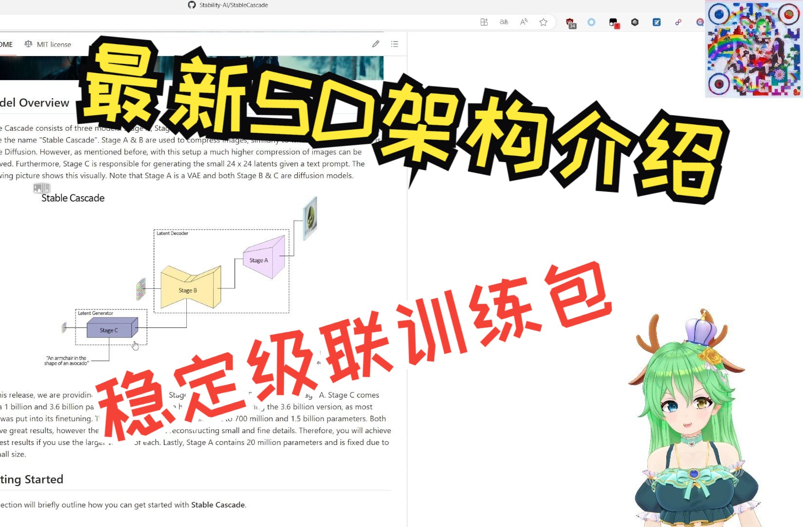 【StableCascade训练包】SD官方新模型稳定级联介绍以及训练方法! ...