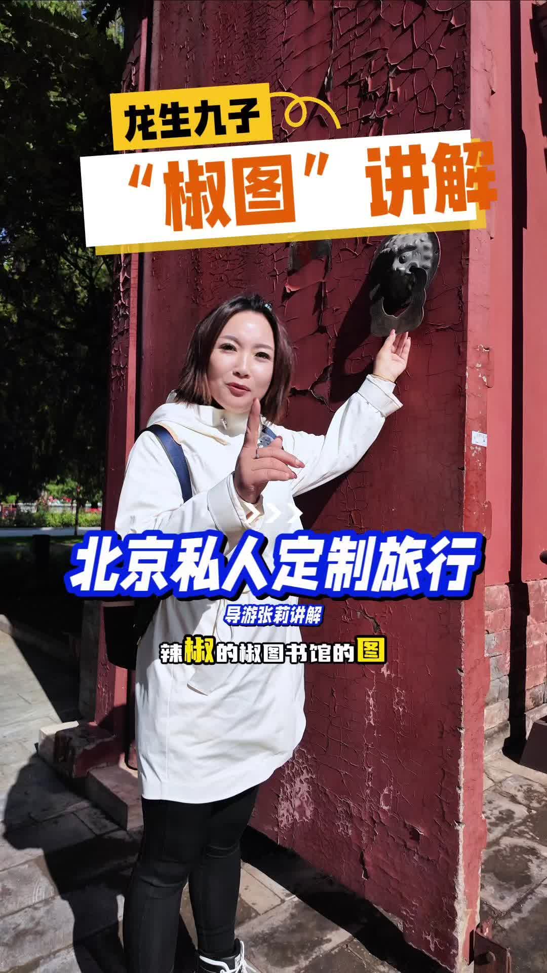 北京导游讲解,一对一服务,专车专导 龙生九子,各有不懂,其实龙不值有...