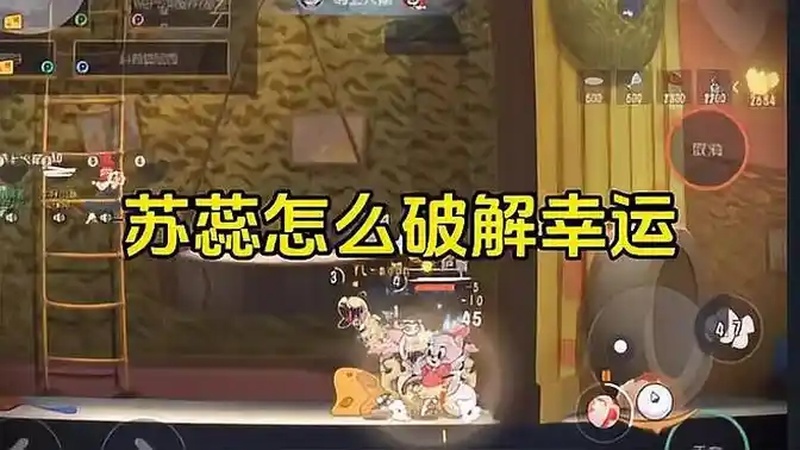 猫和老鼠手游:苏蕊怎么破解幸运猫和老鼠手游猫和老鼠手游奶酪危机...