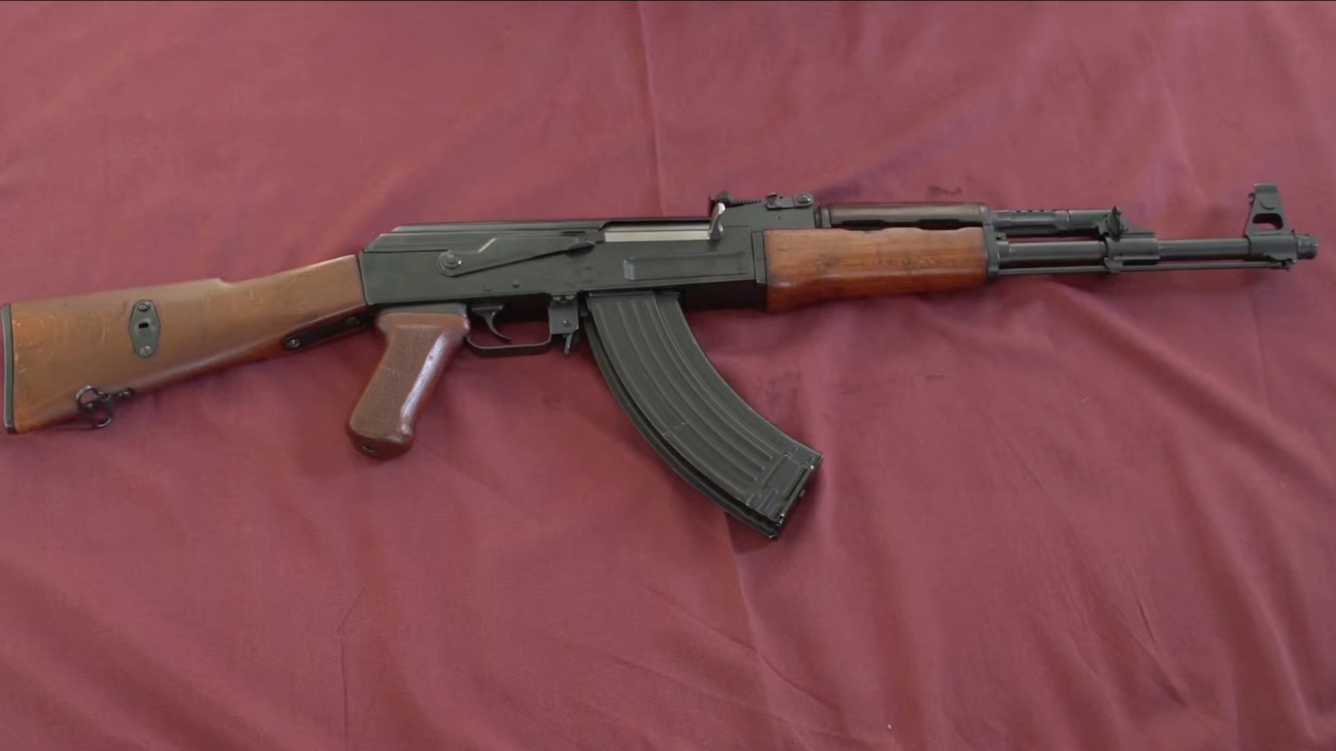 AK-47 自动步枪 拆卸、组装 - 实枪操作,非模拟