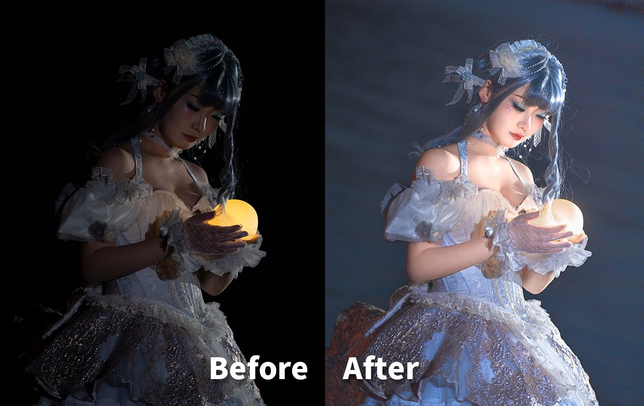 一张图告诉你为什么找后期修图发raw格式文件更好