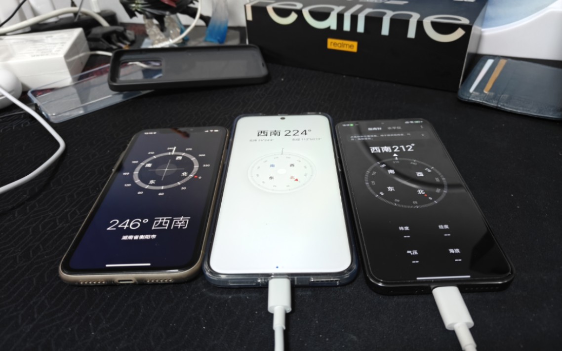 荣耀magic6小米14和苹果指南针都不一样谁的准