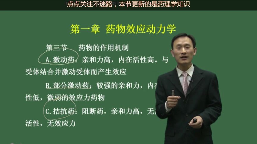 药理学01——药物效应动力学