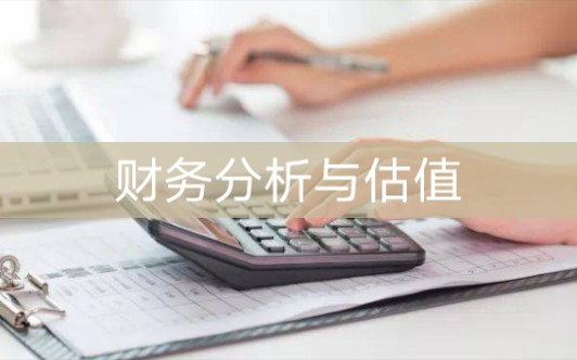 【不懂财务的来】财务分析与估值训练营(课件见评论区)