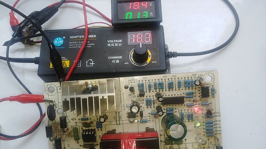 电动车电流控制芯片简单测试方法,低压测试安全简单