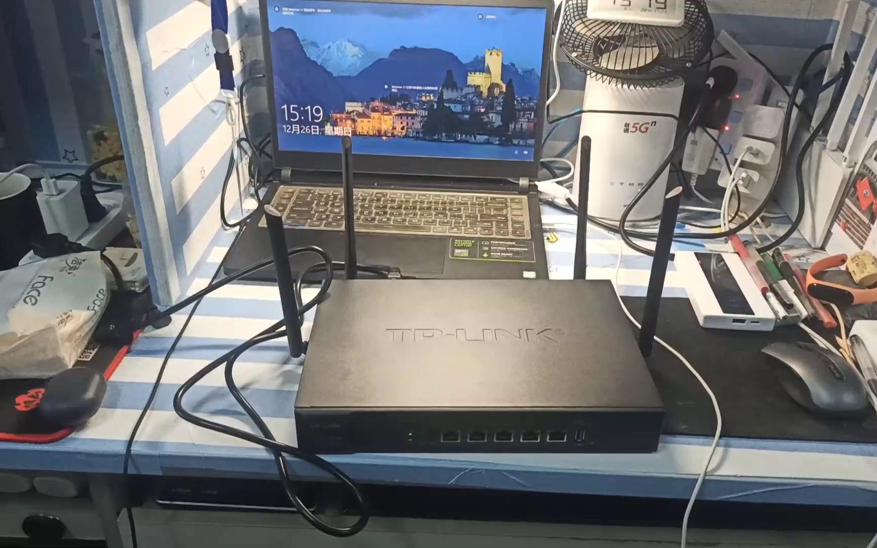 TL-XVR1800G普联Wifi6企业级无线路由开箱