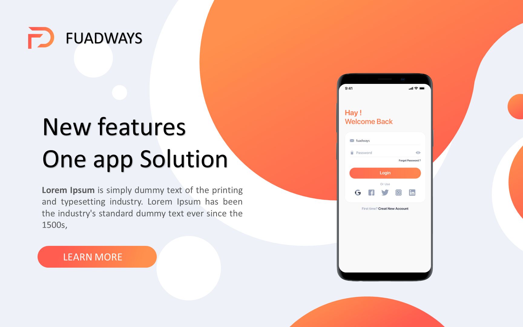 PPT设计演示-手机APP展示幻灯片设计