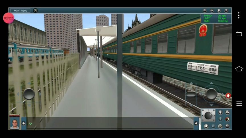 K3次国际列车临时停车,即将到达二连浩特。