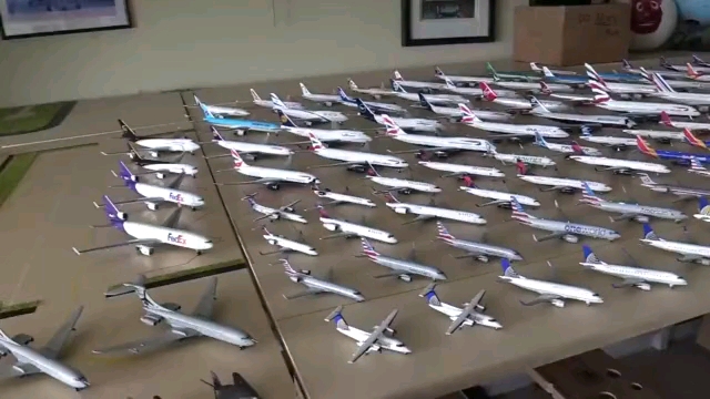 【油管搬运/生肉】大佬的飞机模型大盘点!看看国外的飞友的收藏。