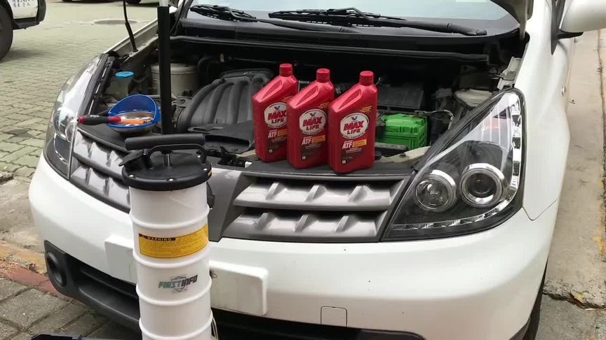 手动抽油机更换自排油(自动变速箱油)