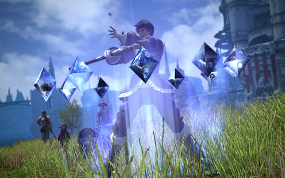 【FF14】青魔法师切换职业快速获取经验(2小时满级)