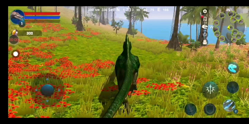 棘背龙模拟器。_实况解说