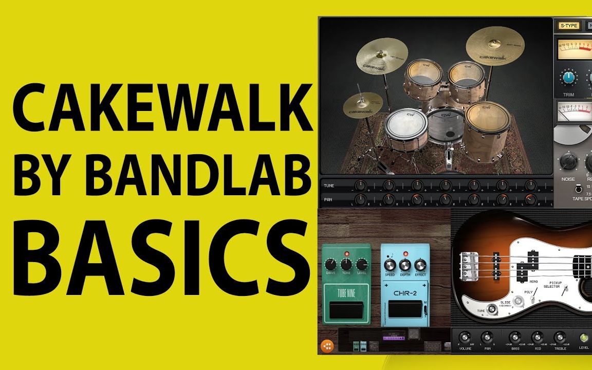如何使用宿主软件 Bandlab Cakewalk!How To Use Cakewalk by Band...