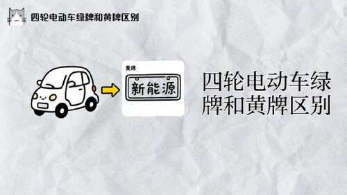 绿牌黄牌别再傻傻分不清!四轮电动车选错可能无法上路