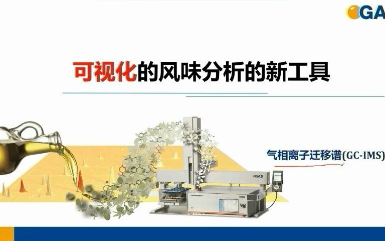 气相-离子迁移谱联用技术(GC-IMS)—可视化的风味分析