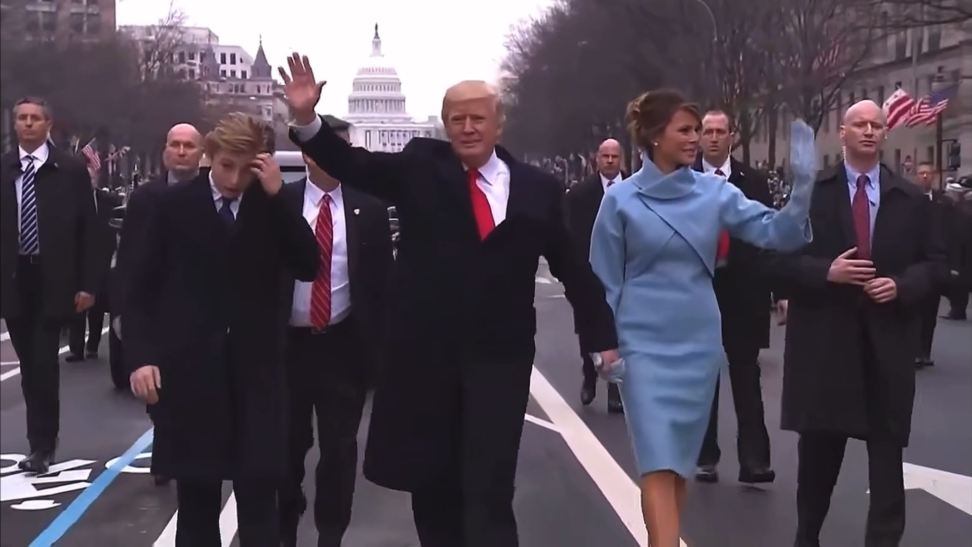 特朗普当选美国总统的高光时刻!