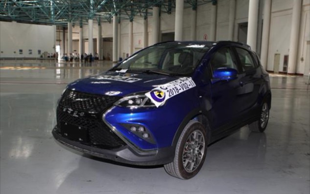 2018 云度 π3 全面碰撞测试 c-ncap