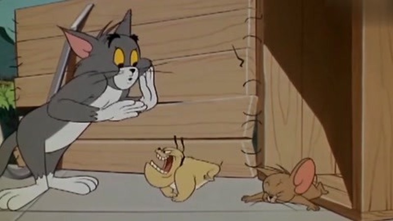 猫和老鼠:杰瑞买的小狗狗,这是发错货了吧,跟想的不一样啊