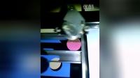 经纬激光雕刻机现场测试