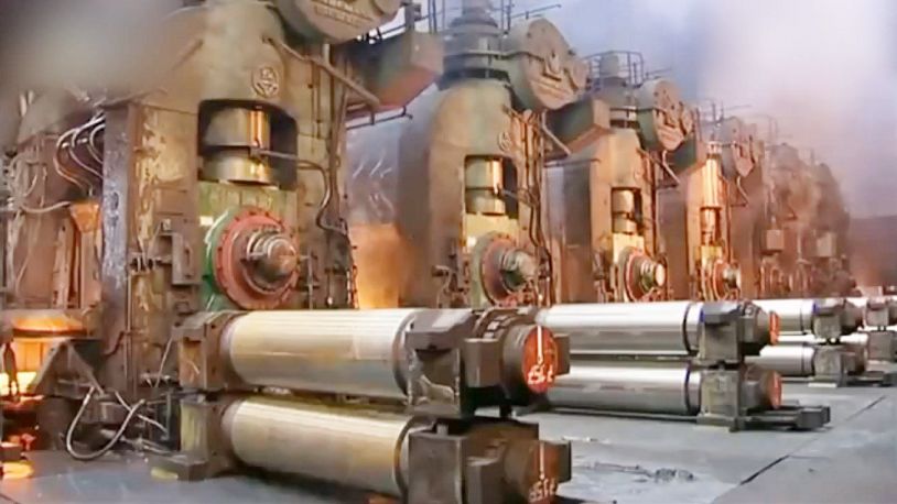 自动化钢铁厂生产制造工艺过程,真壮观!