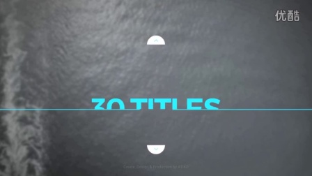 AE模板-30组时尚现代文字标题字体设计创意展示动画模板18000862