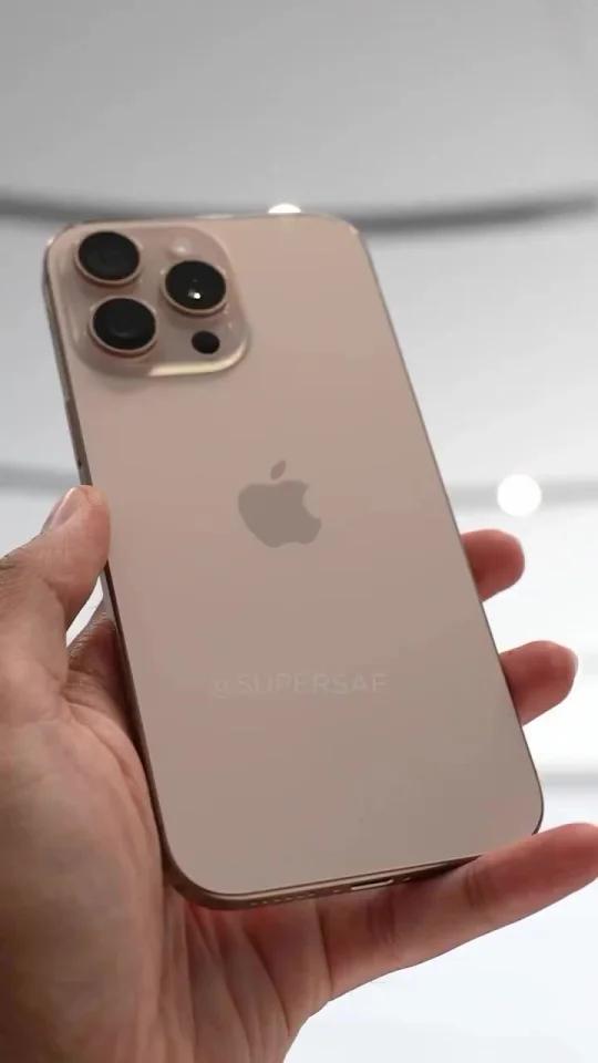 iPhone16ProMax沙漠色钛金属实拍上手