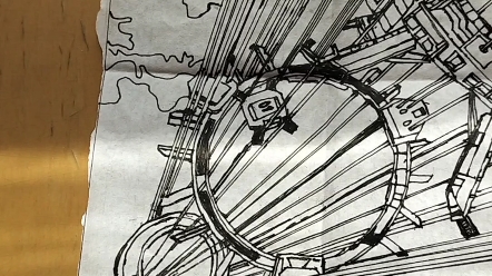 简简单单的画个太空电梯