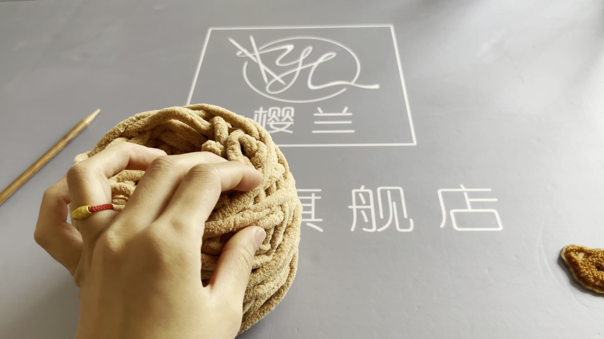 完整版小熊围巾教程